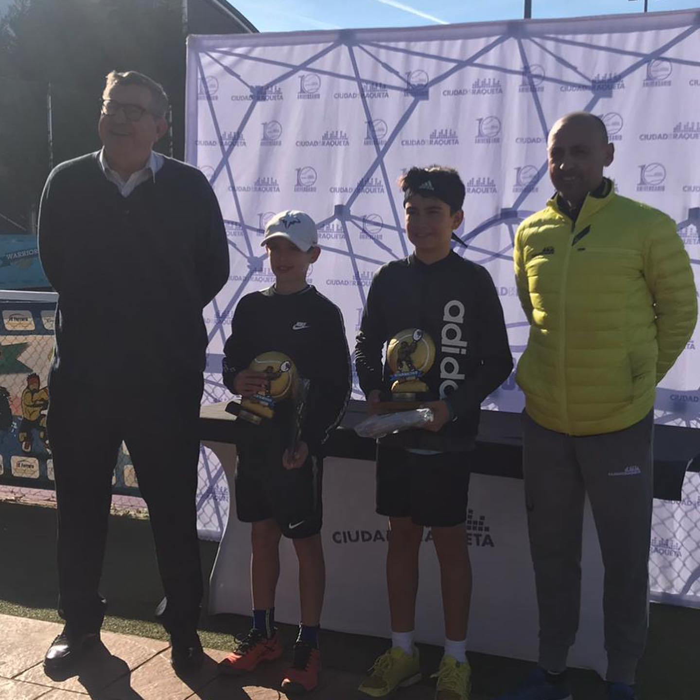 Iván Costa, subcampeón en el Warriors Tour de tenis