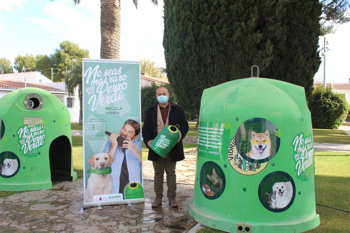 Premian a Yecla por reciclar unos 20 kilos de vidrio por habitante al año