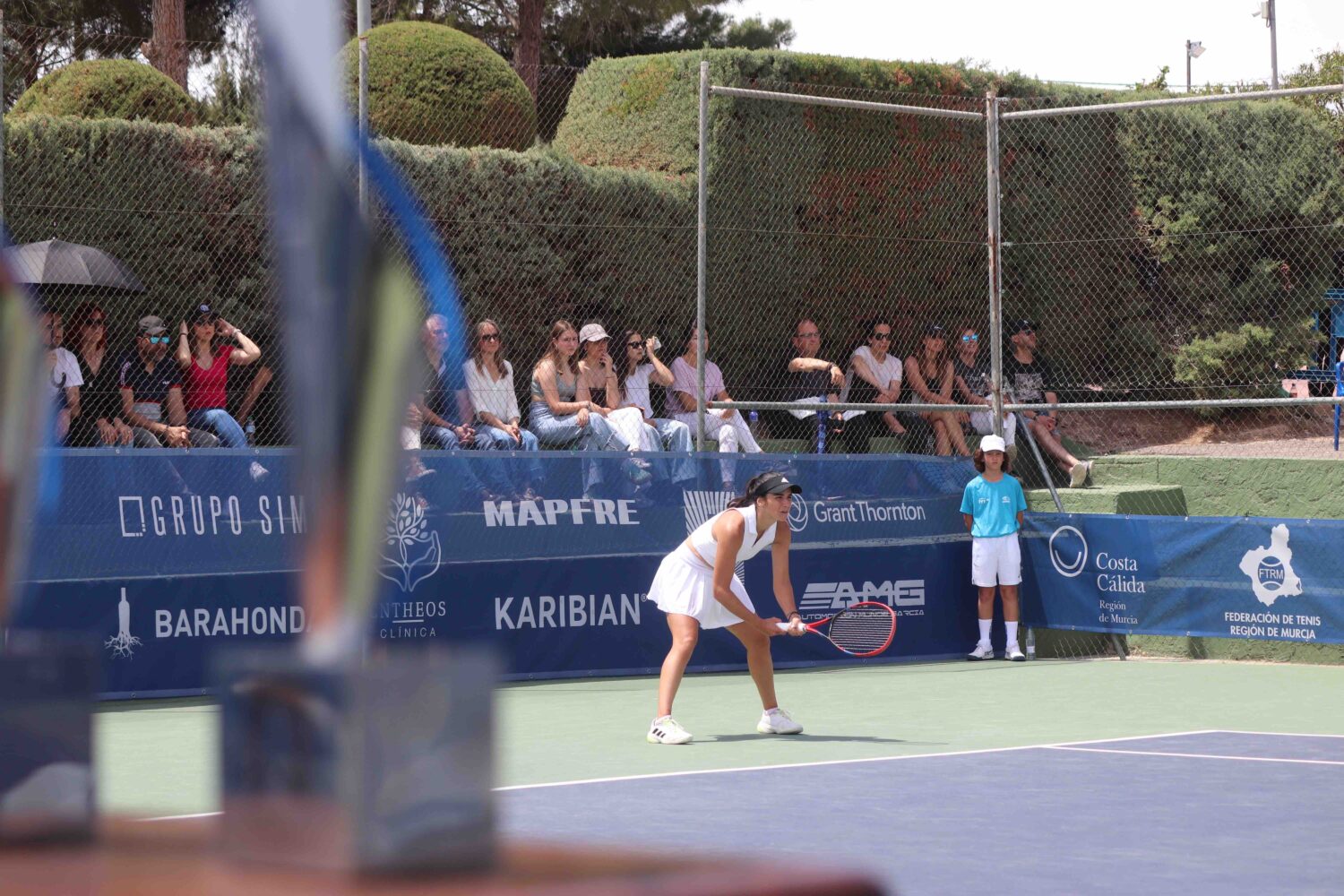 Amandine Hesse, campeona del Open Internacional Femenino de Tenis